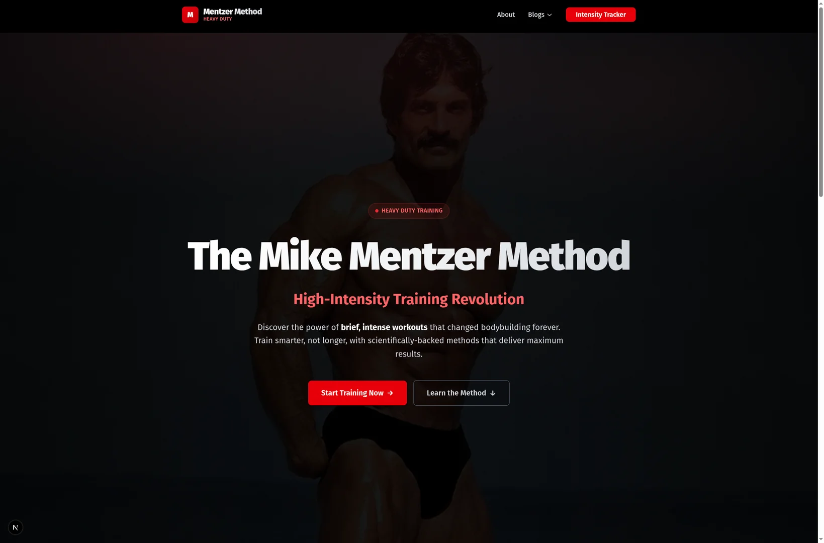 About Mike Mentzer & Heavy Duty Training Philosophy | Mentzer Method